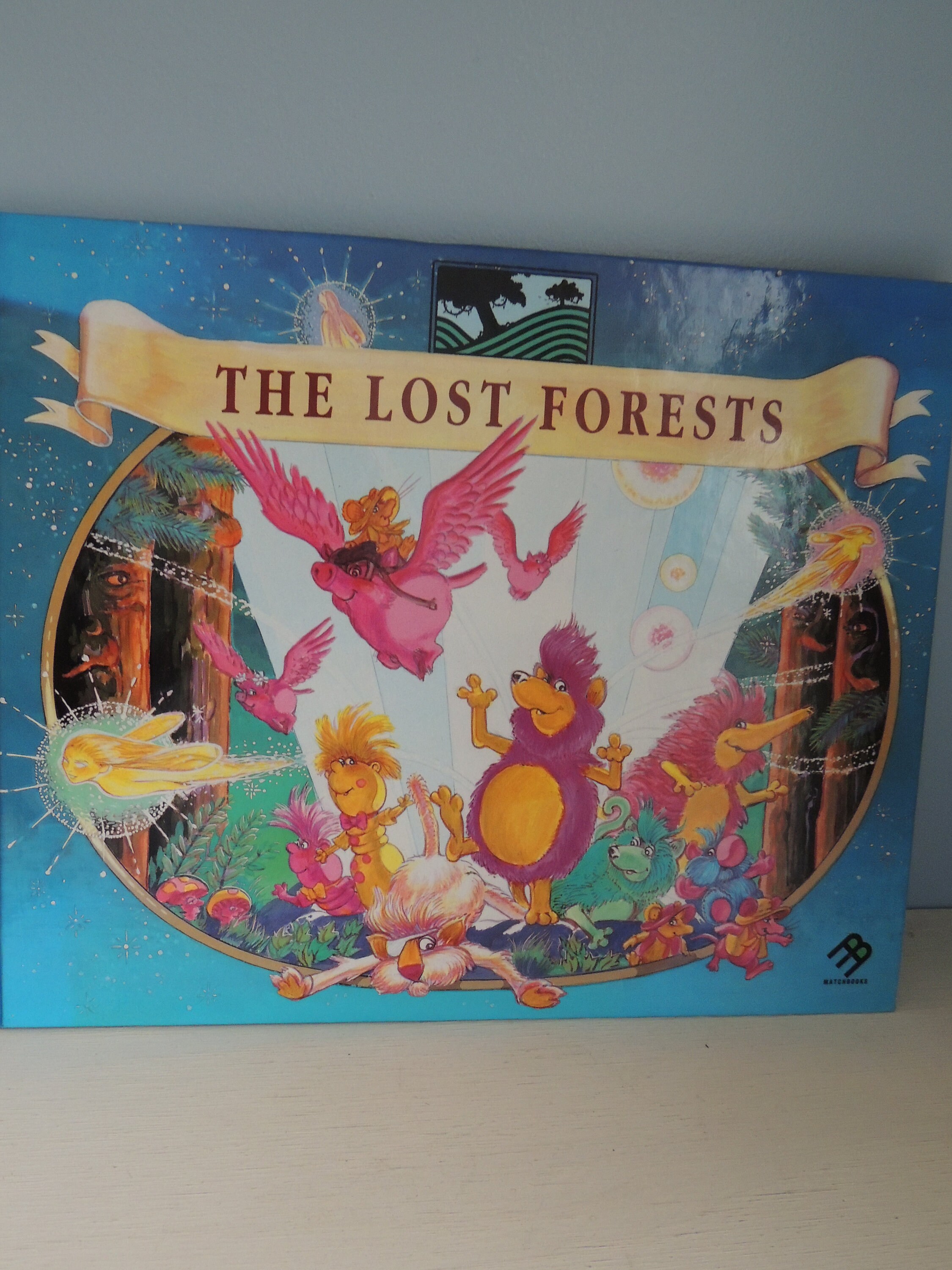 The Lost Forest by Tony Barber and Rowena Cory RARE Vintage - Etsy