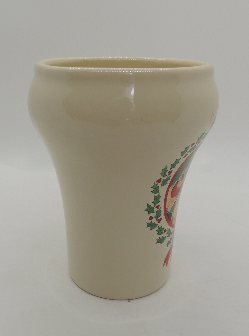 Vintage Coca Cola Santa Claus Christmas Mug, Coke Brand Mug, Santa ...