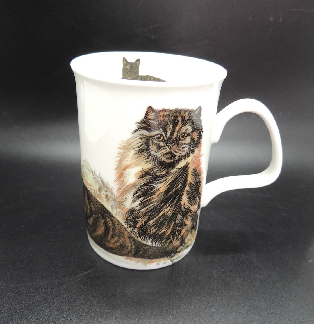 Vintage Roy Kirkham Cats Galore Coffee Mug, Fine Bone China England ...