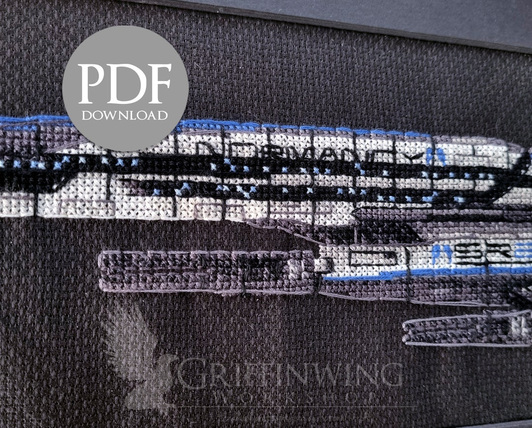 Normandy SR-2 Cross Stitch Pattern (PDF Download) - Alliance Variant - Etsy