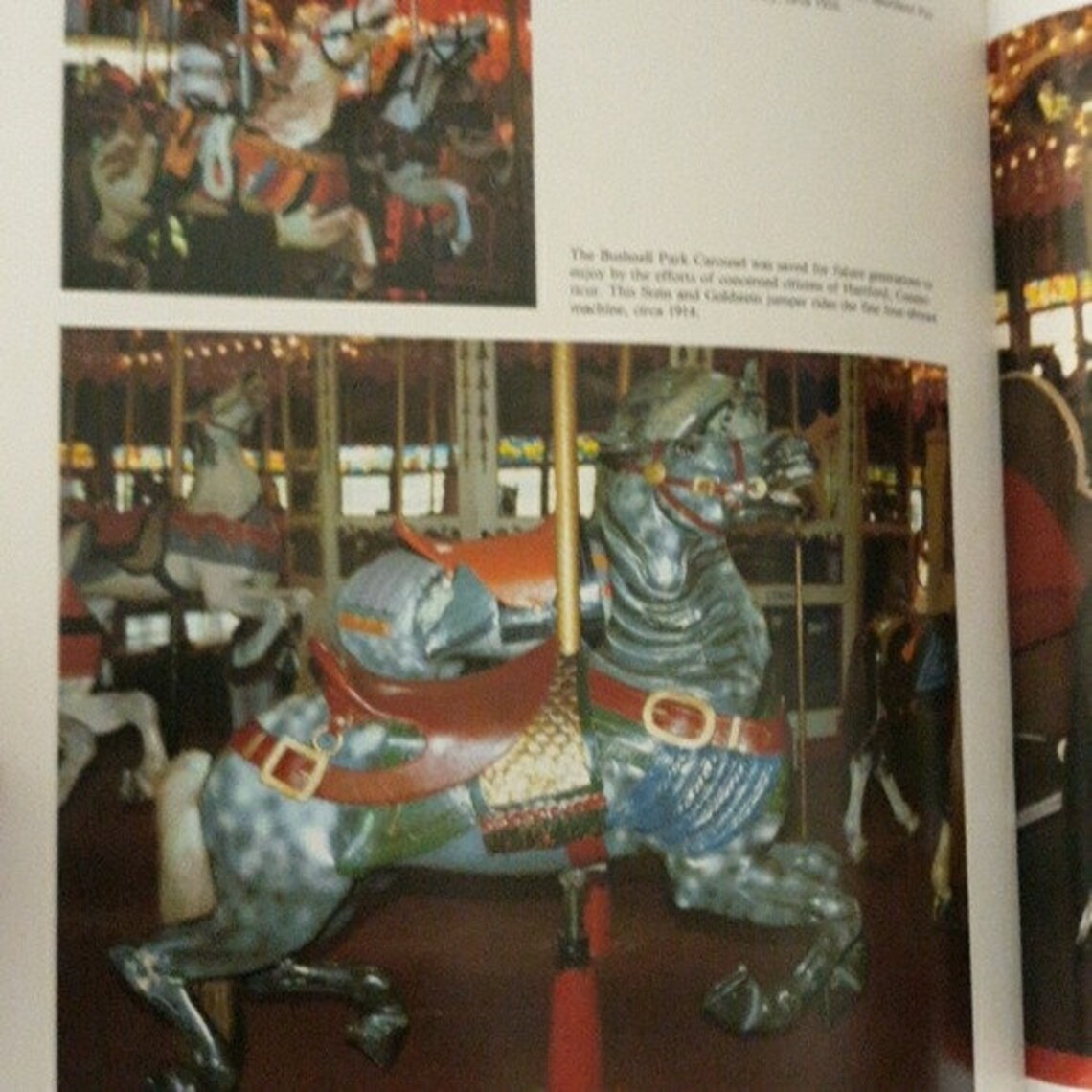 Art of the Carousel Dinger Coffee Table Art Book - Etsy