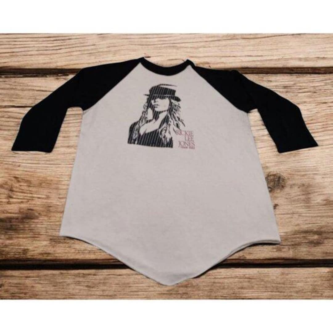 VTG 1982 Rickie Lee Jones Raglan Band T-shirt L Rare 80s Band Ringer ...