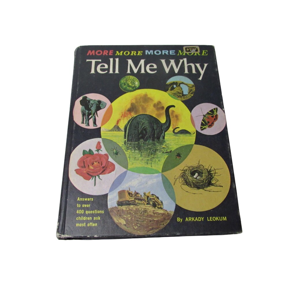 VTG Childrens Book Tell Me Why by Arkady Leokum 400 Common - Etsy