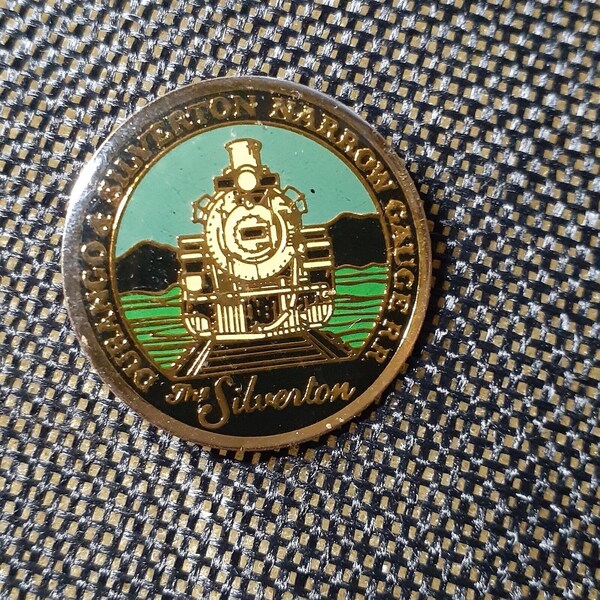 Railroad Lapel Pin - Etsy