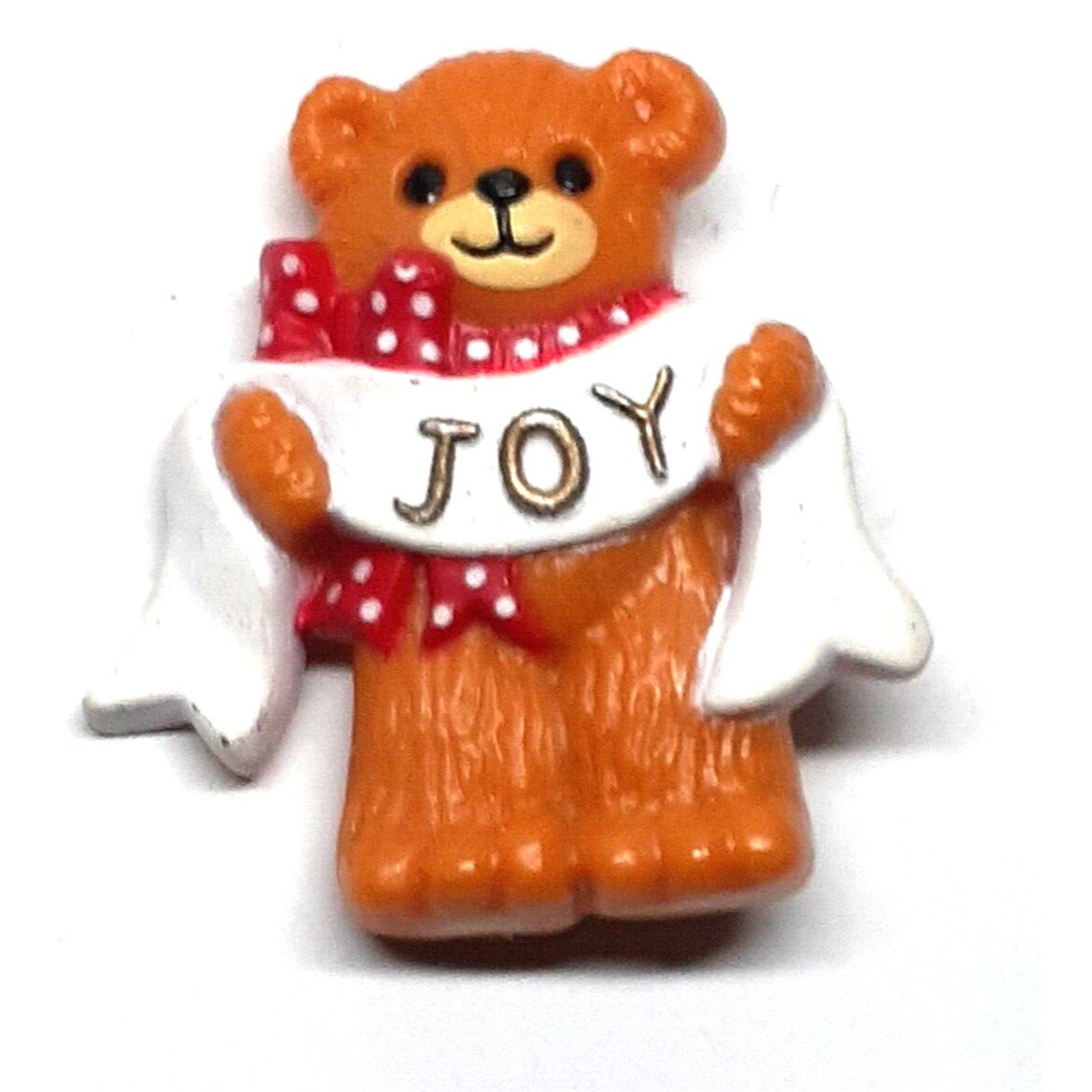 Vintage Christmas Enesco Lucy Rigg Joy Banner Bear 1982 - Etsy