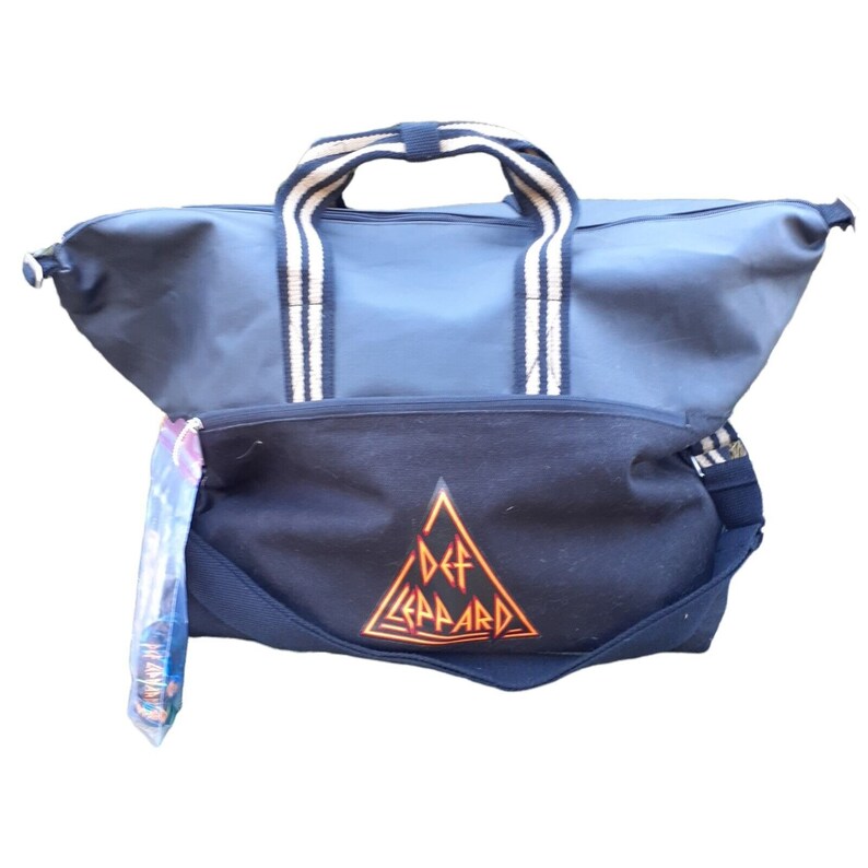 Def Leppard Band Memorabilia Travel Carry on Tote BAG VIP Lanyard ...