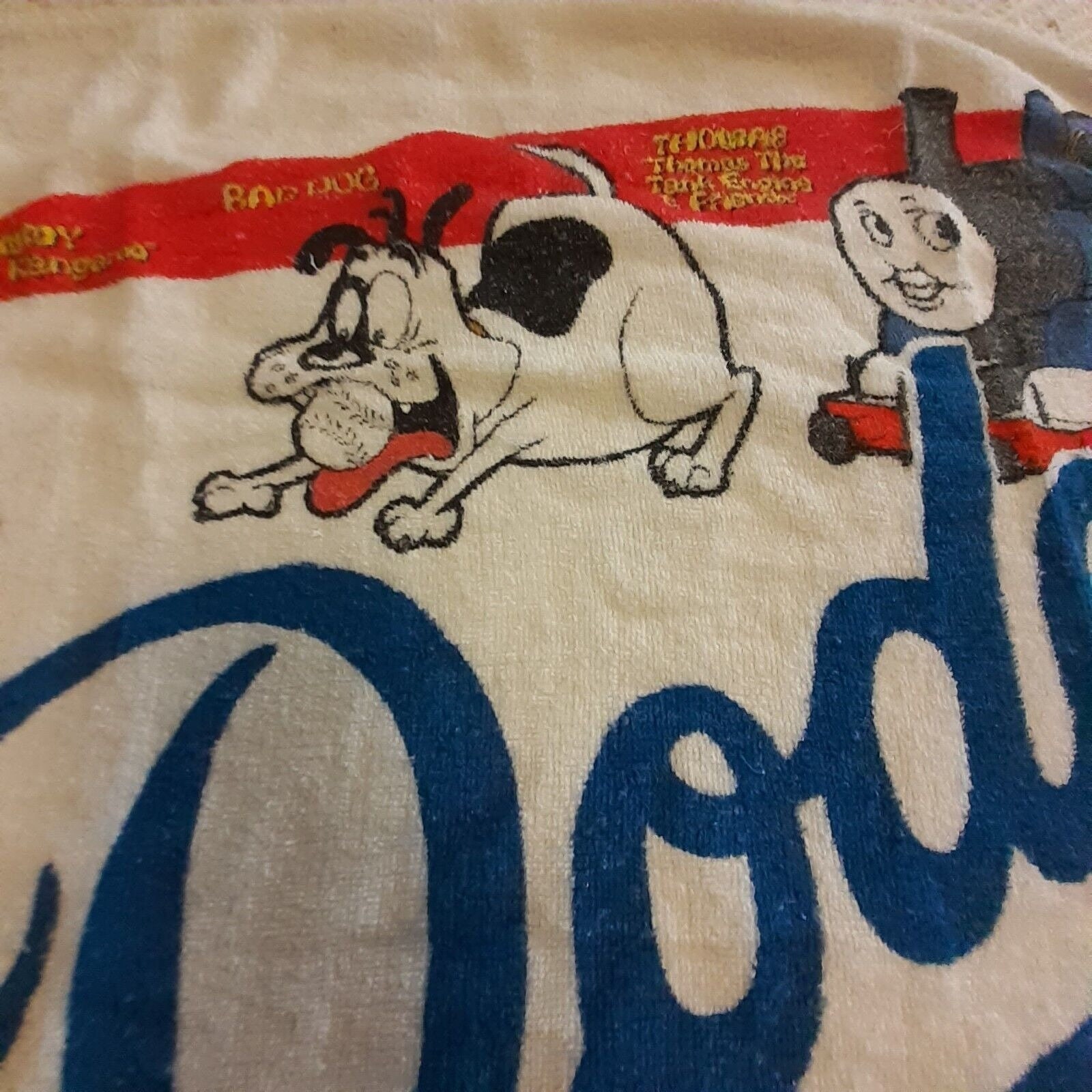 Vintage Beach Towel Dodgers Fox Family Cartoon TV Programming - Etsy