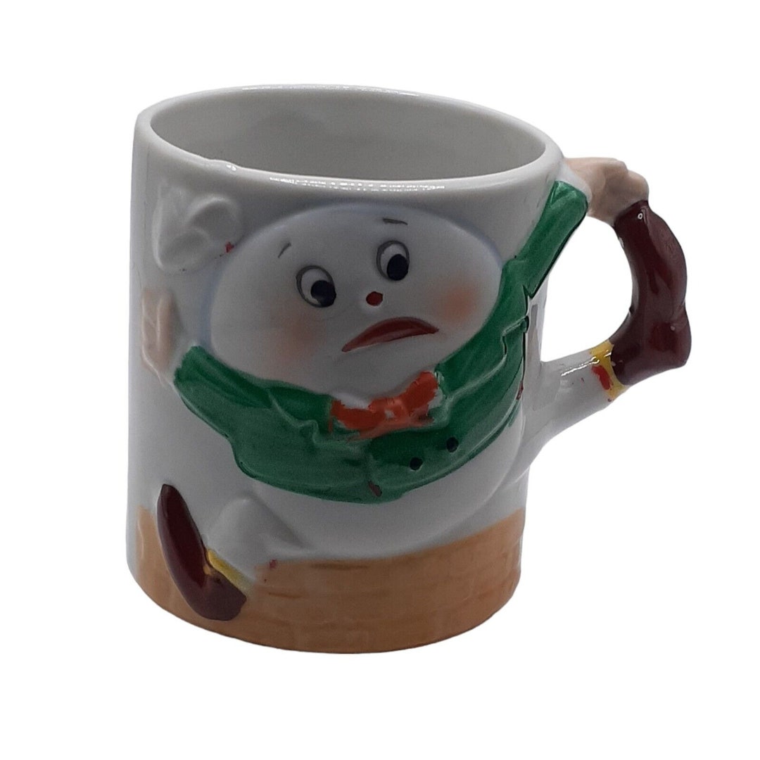 Humpty Dumpty Mug Nursery Rhyme Figural Coffee Tea Hot Chocolate J.S.N ...