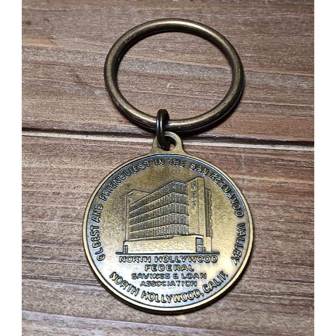 Ephemera From Defunct North Hollywood Federal Safe Deposit Key Ring ...