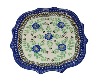 Polish Pottery Serving Platter - Etsy