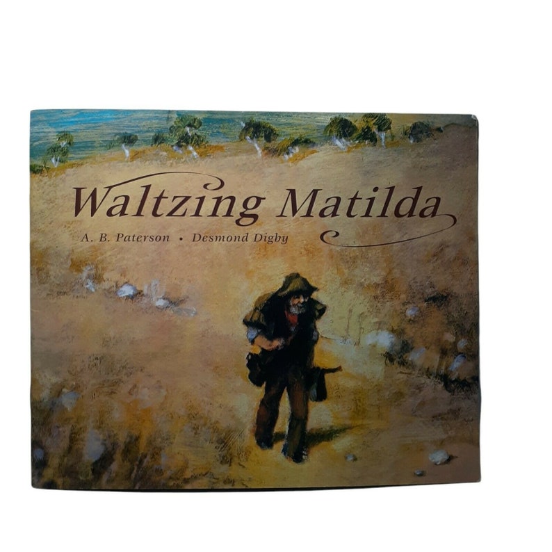 VTG Waltzing Matilda Aussie Classic Folk Song Childrens Book Australia ...