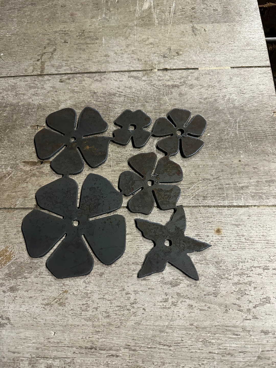 DIY Metal Rose Pattern Pieces - Etsy