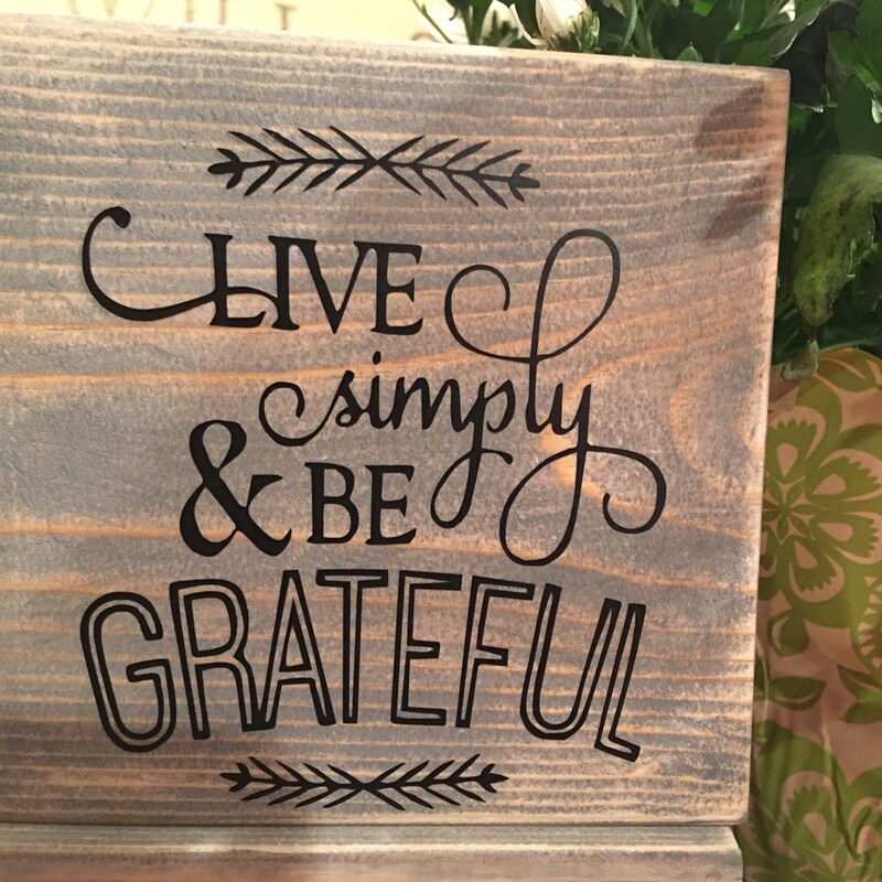 Live Simply Wall Sign - Etsy