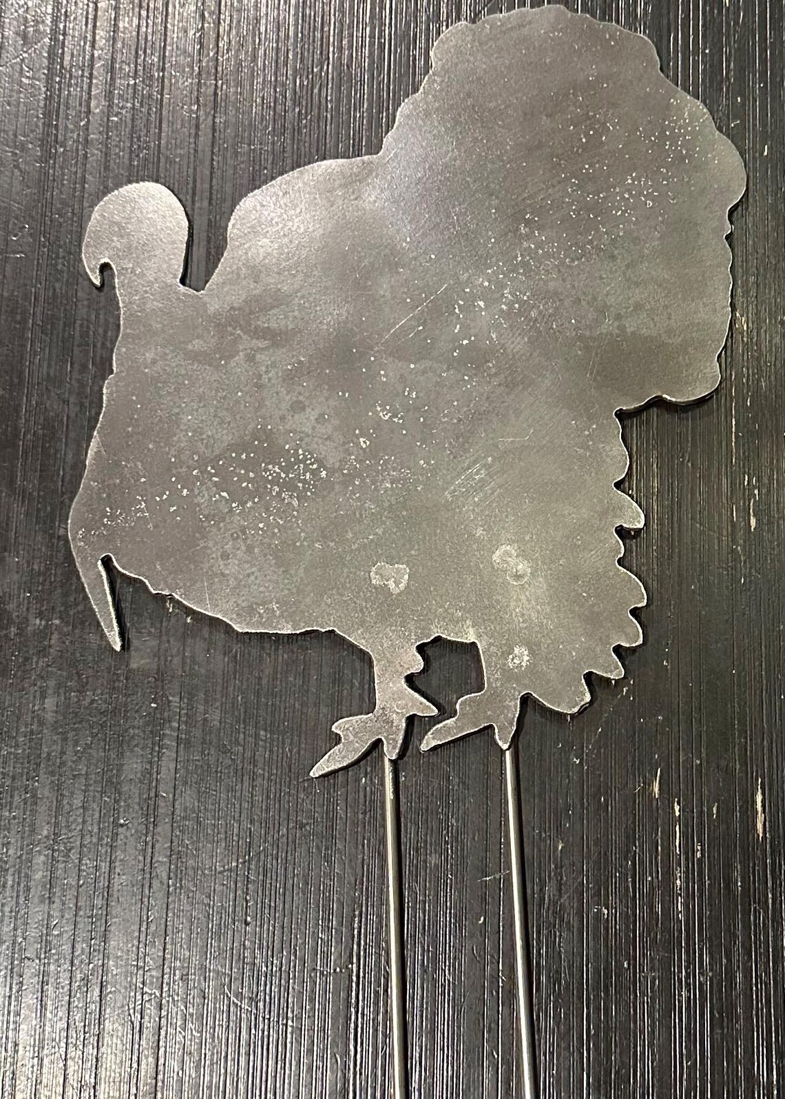 Turkey Plant Stake Garden Stake Metal Decoration Plant Accessory - Etsy