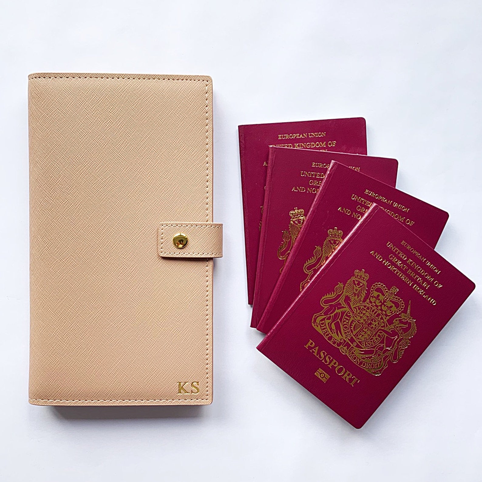 Travel Wallet for Women - Personalised Leather Travel Wallet - Etsy ...