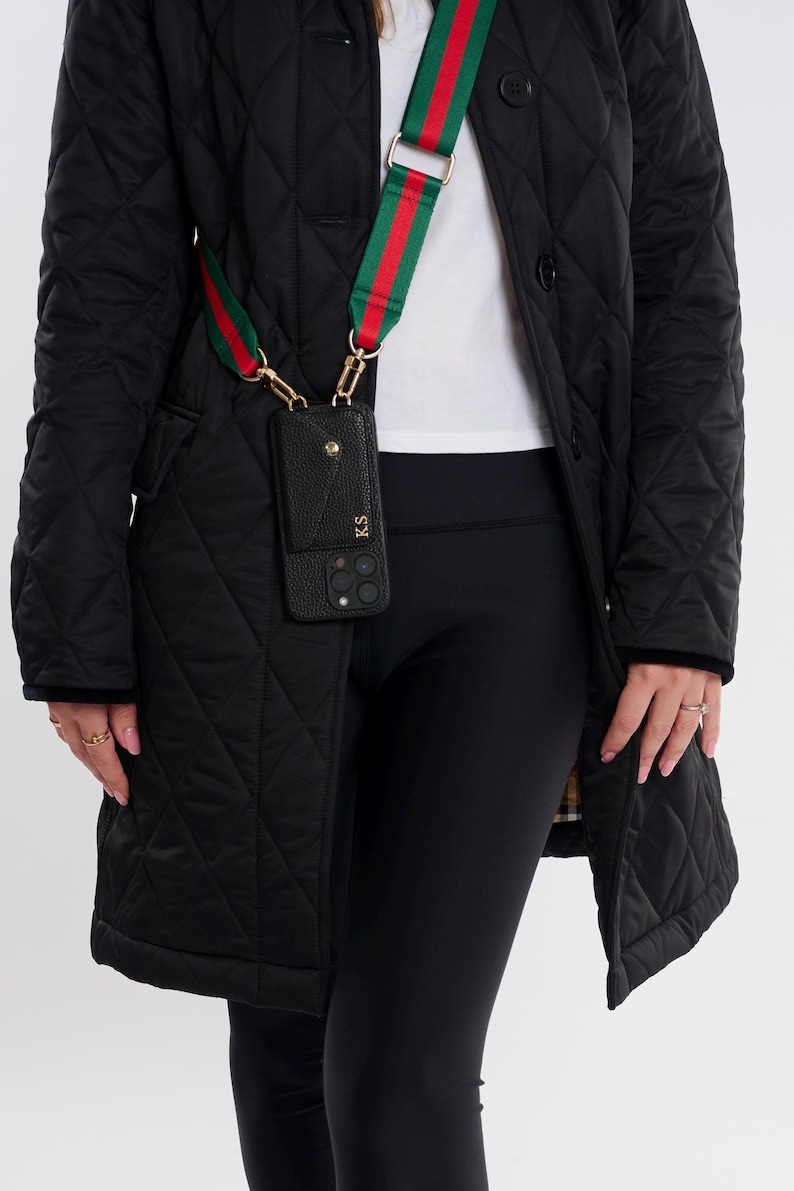 Leather Crossbody Phone Case With Card Holder NEW iPhone 17, 17 Pro ...