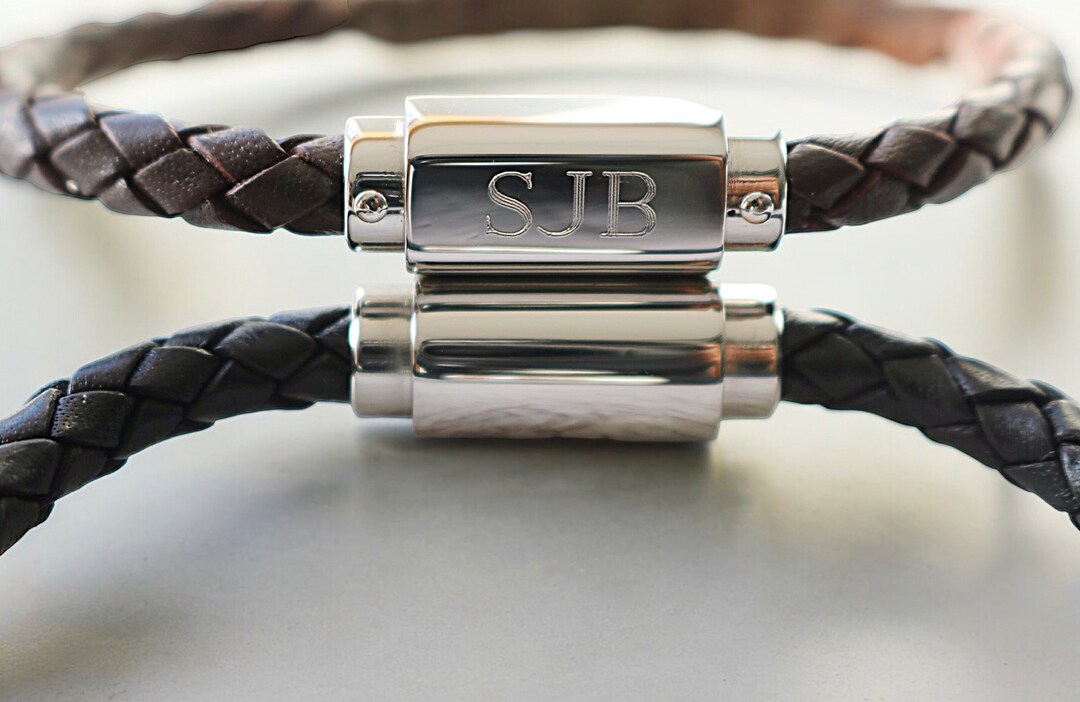 Custom Men's Bracelet - Personalised Men's Bracelet - Etsy