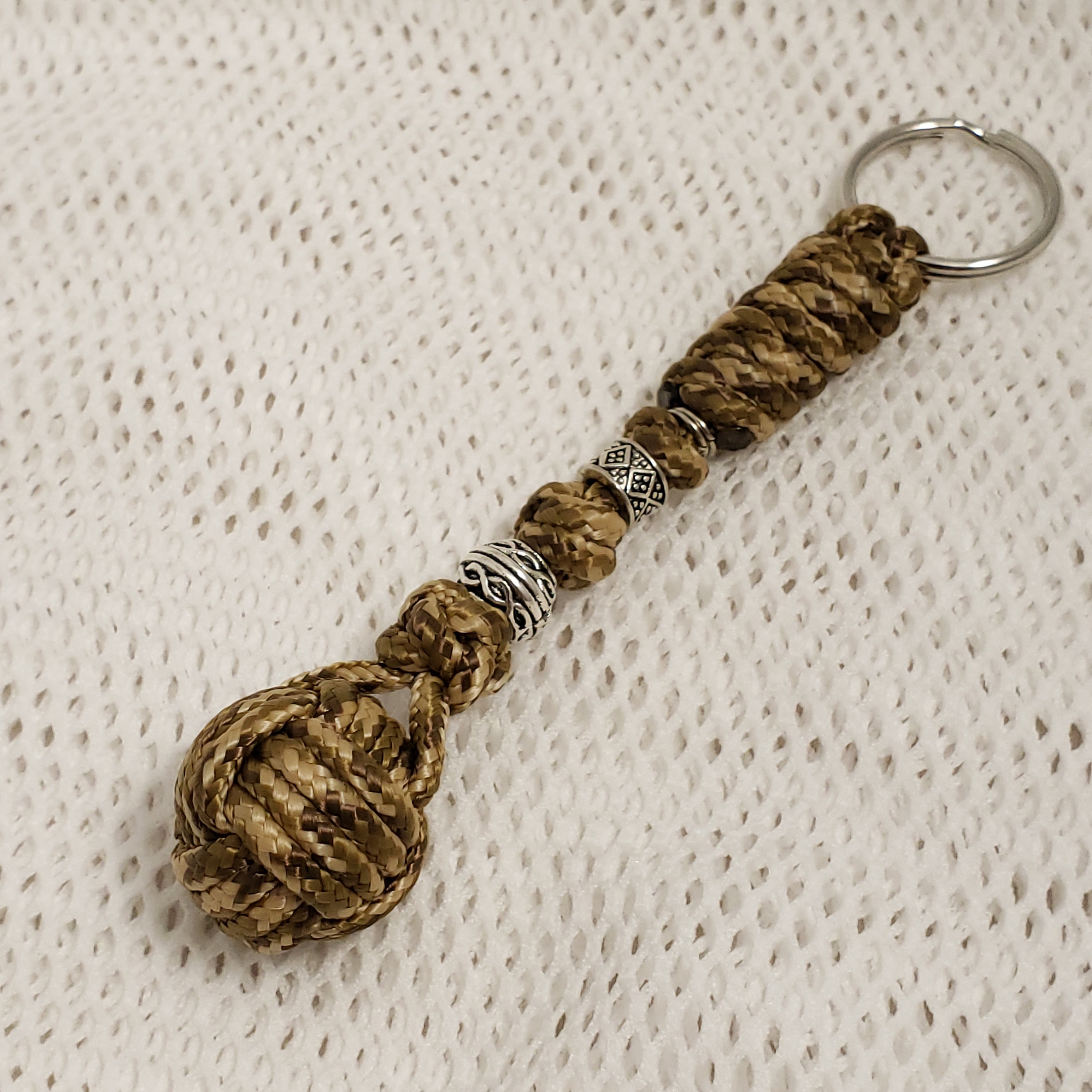 Fancy Monkey Fist Keychain - Etsy