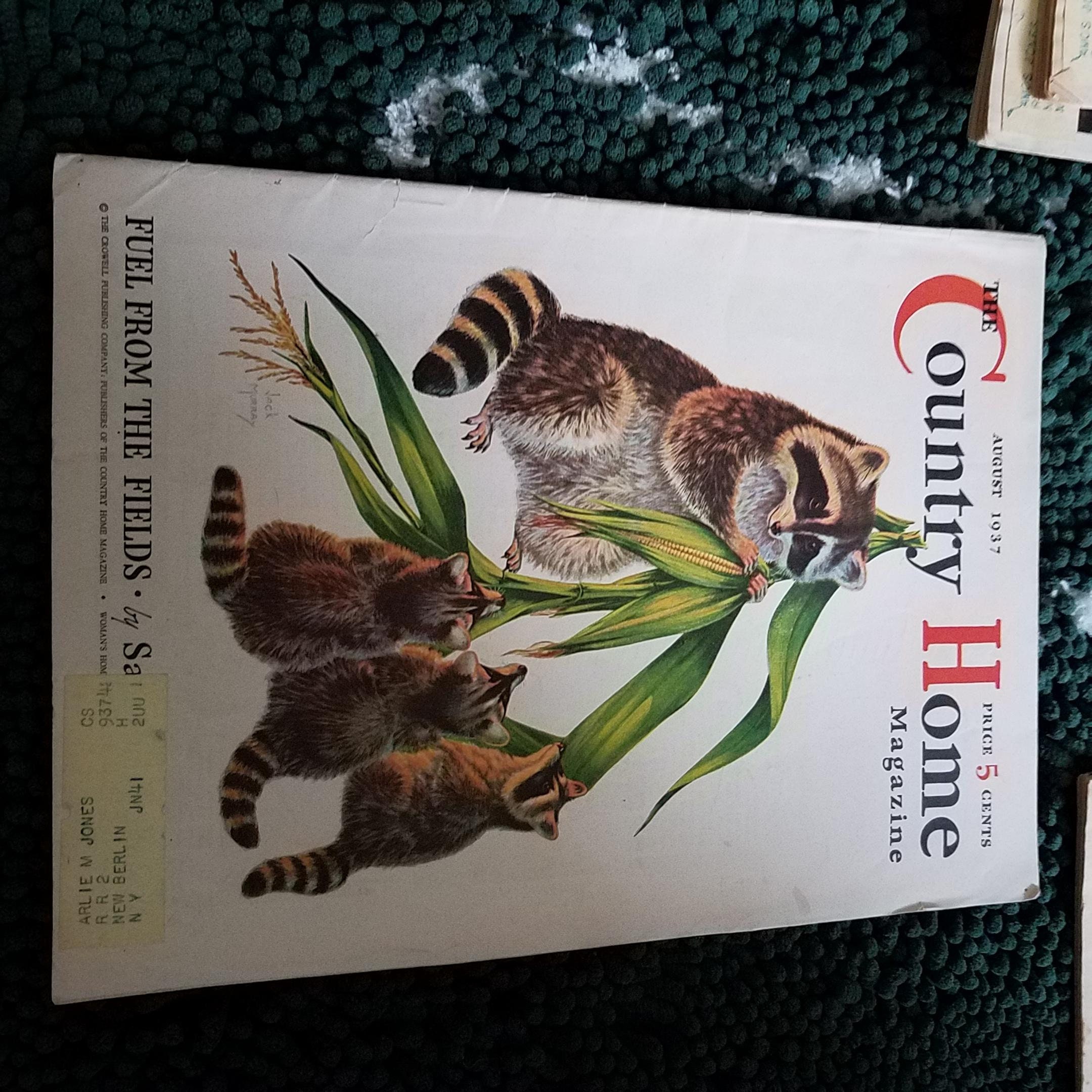 The Country Home Magazine August 1937 - Etsy