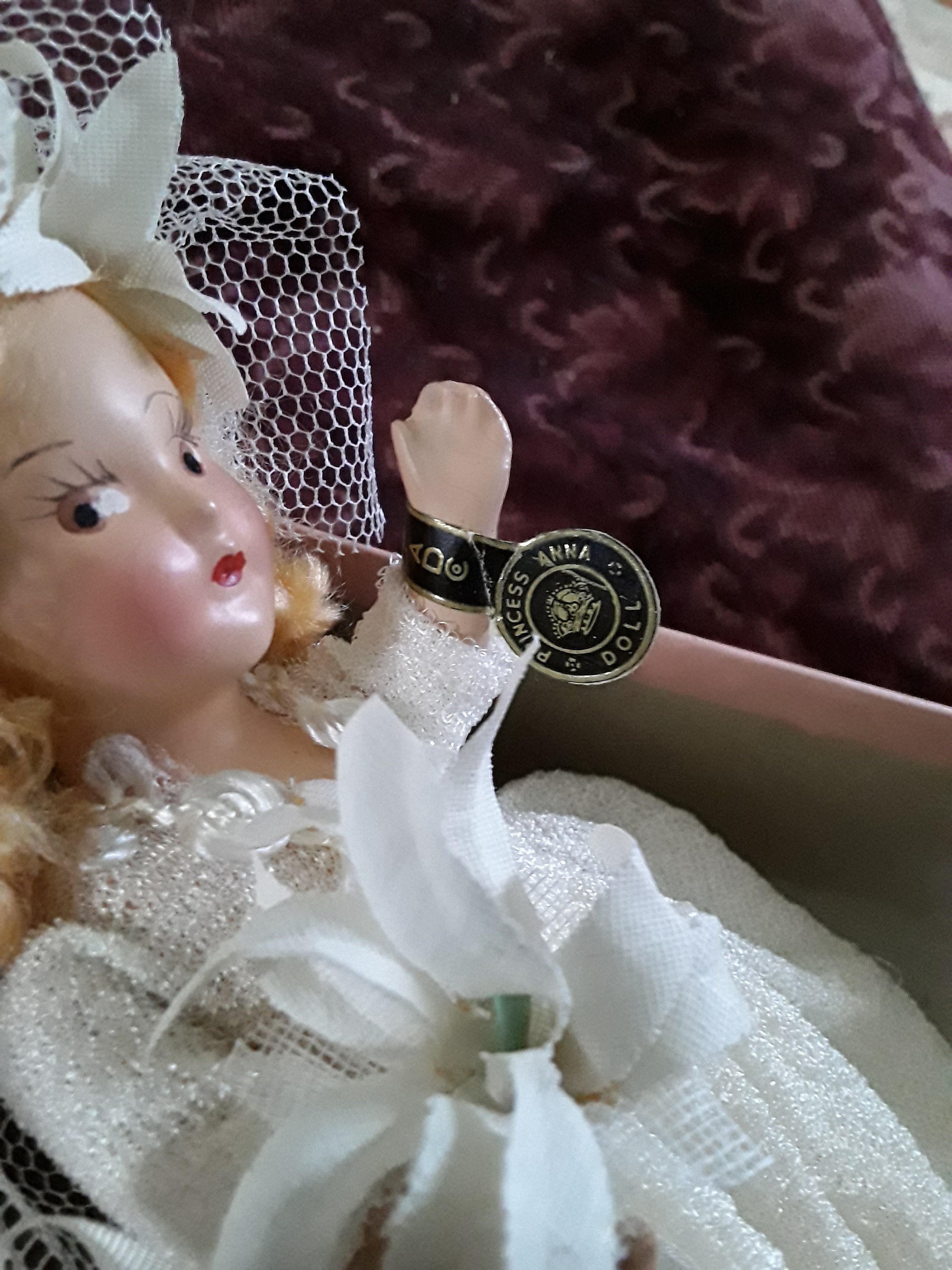Princess Anna Bride Doll in Box - Etsy