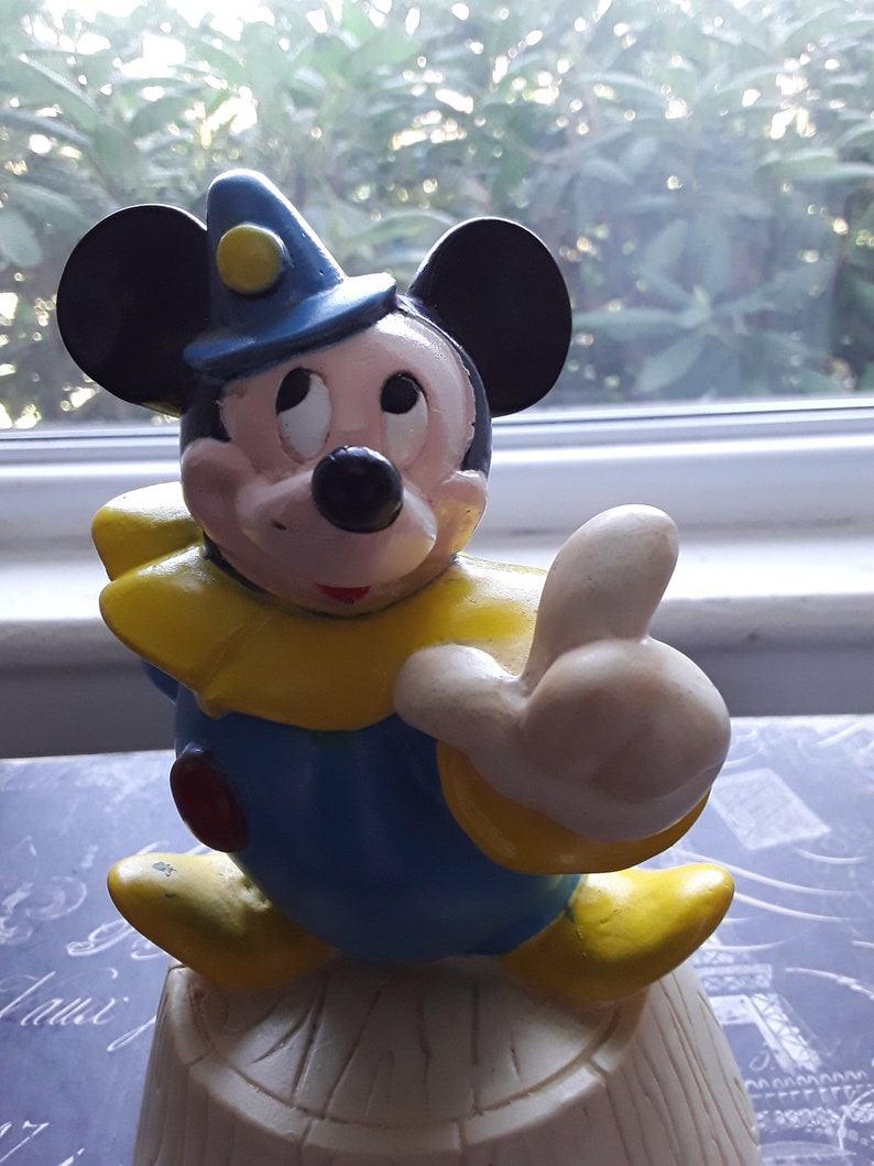 Mickey Mouse Clown Bank - Etsy