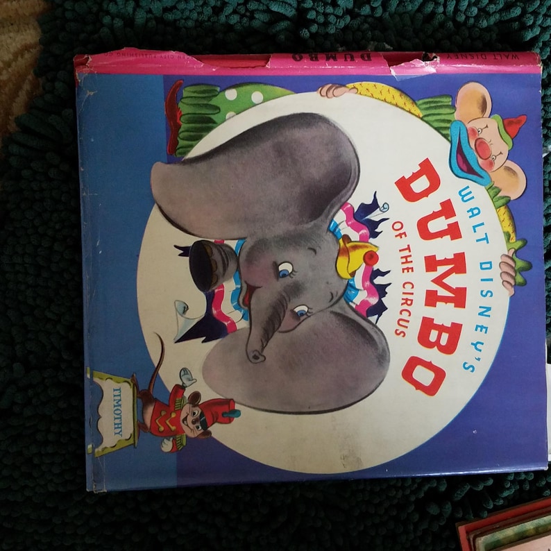 Walt Disneys Dumbo of the Circus - Etsy