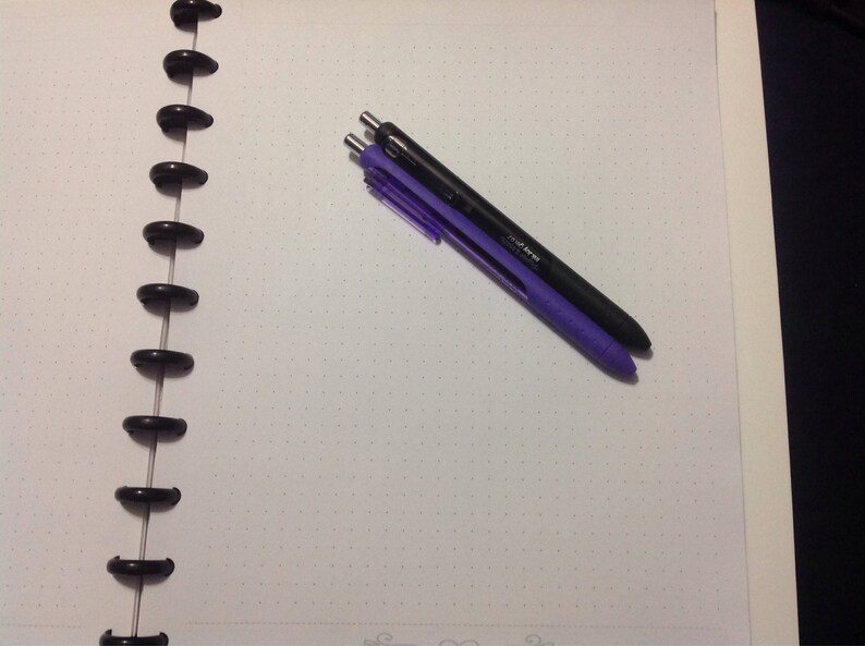 Big Happy Planner Bullet Journal Dot Grid Printable Inserts - Etsy