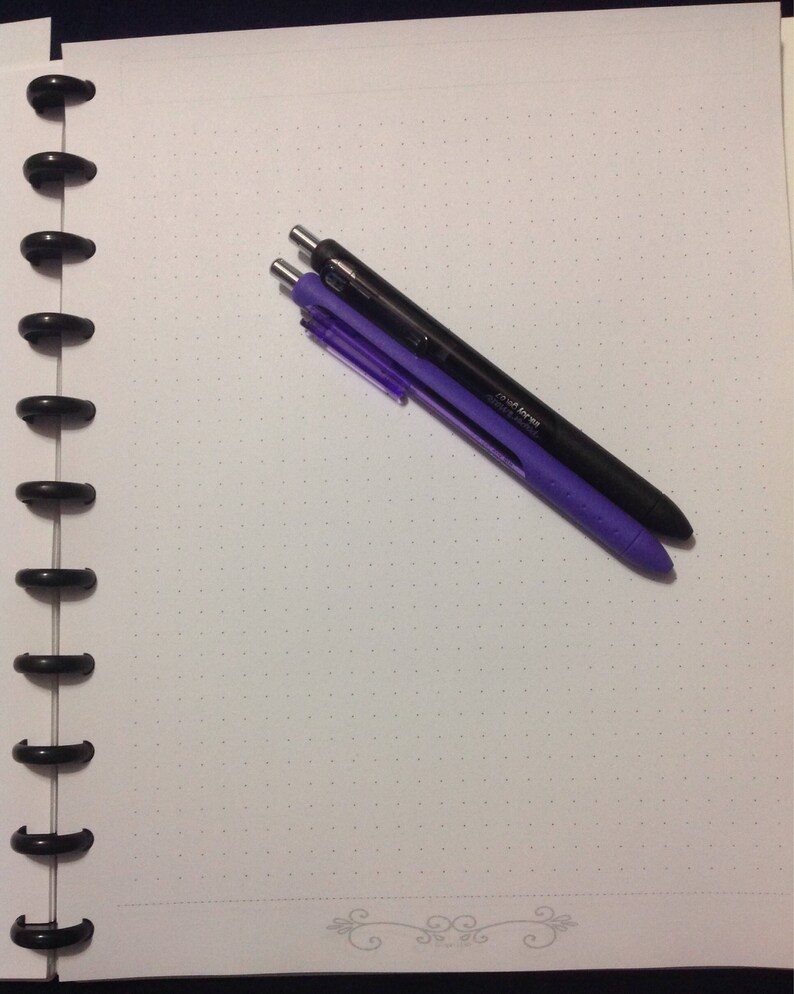 Big Happy Planner Bullet Journal Dot Grid Printable Inserts - Etsy