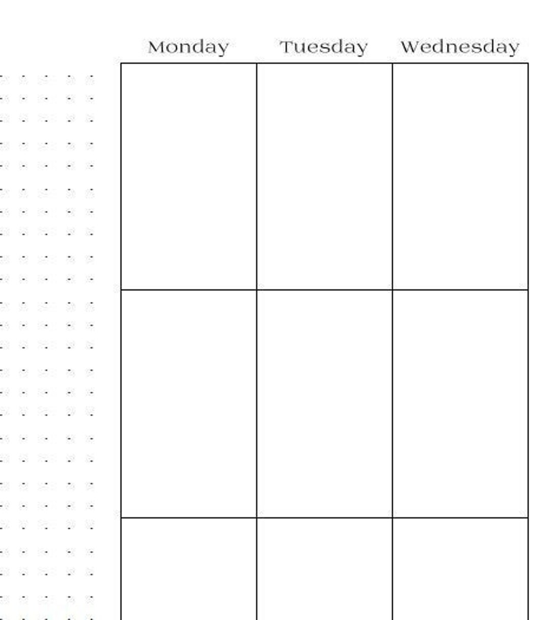 Happy Planner Vertical Weekly Printable Inserts - Etsy