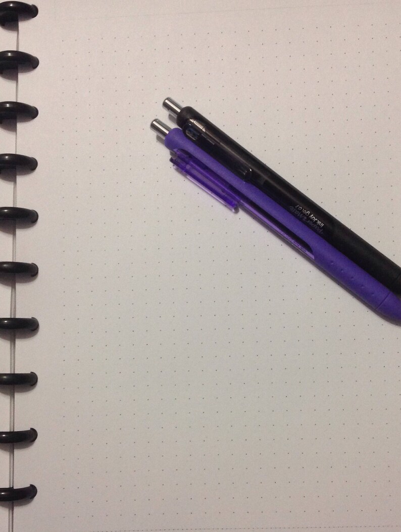 Big Happy Planner Bullet Journal Dot Grid Printable Inserts - Etsy