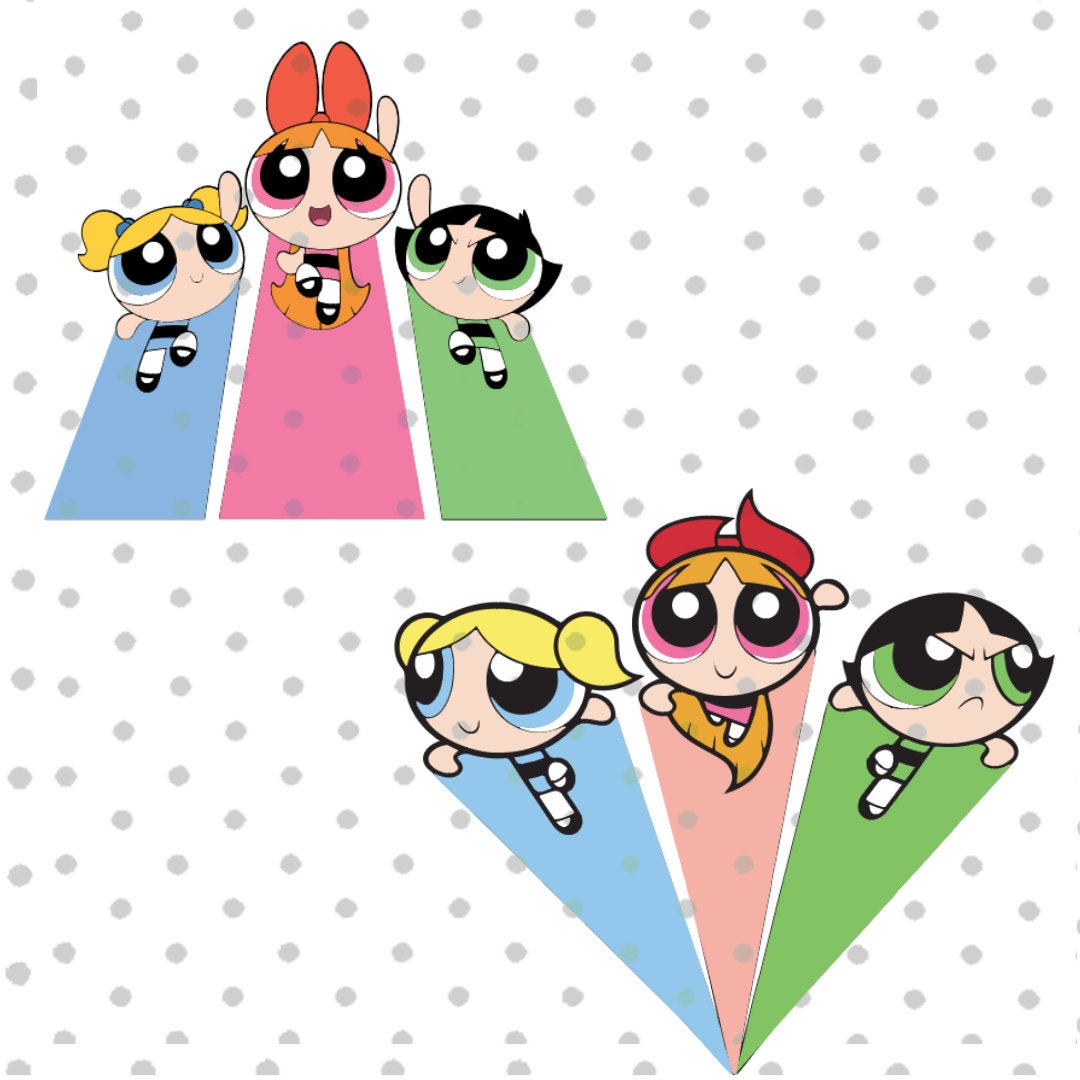 Powerpuff Girls SVG - Etsy UK