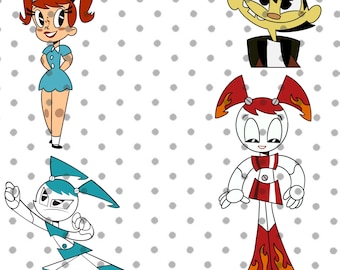 Jenny the Teenage Robot Svg - Etsy