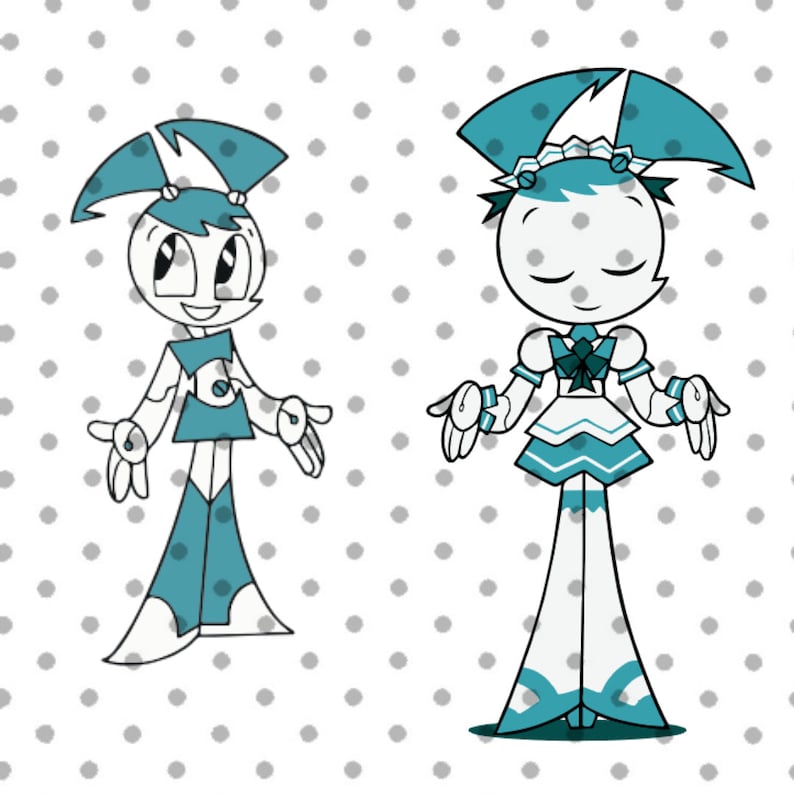 My Life as A Teenage Robot SVG Jenny Wakeman XJ9 - Etsy Canada