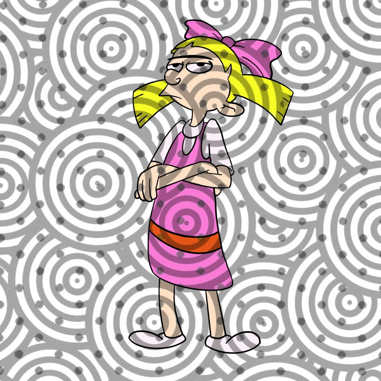 Hey Arnold SVG | Helga SVG | Helga Pataki | Gerald | Phoebe - Etsy UK