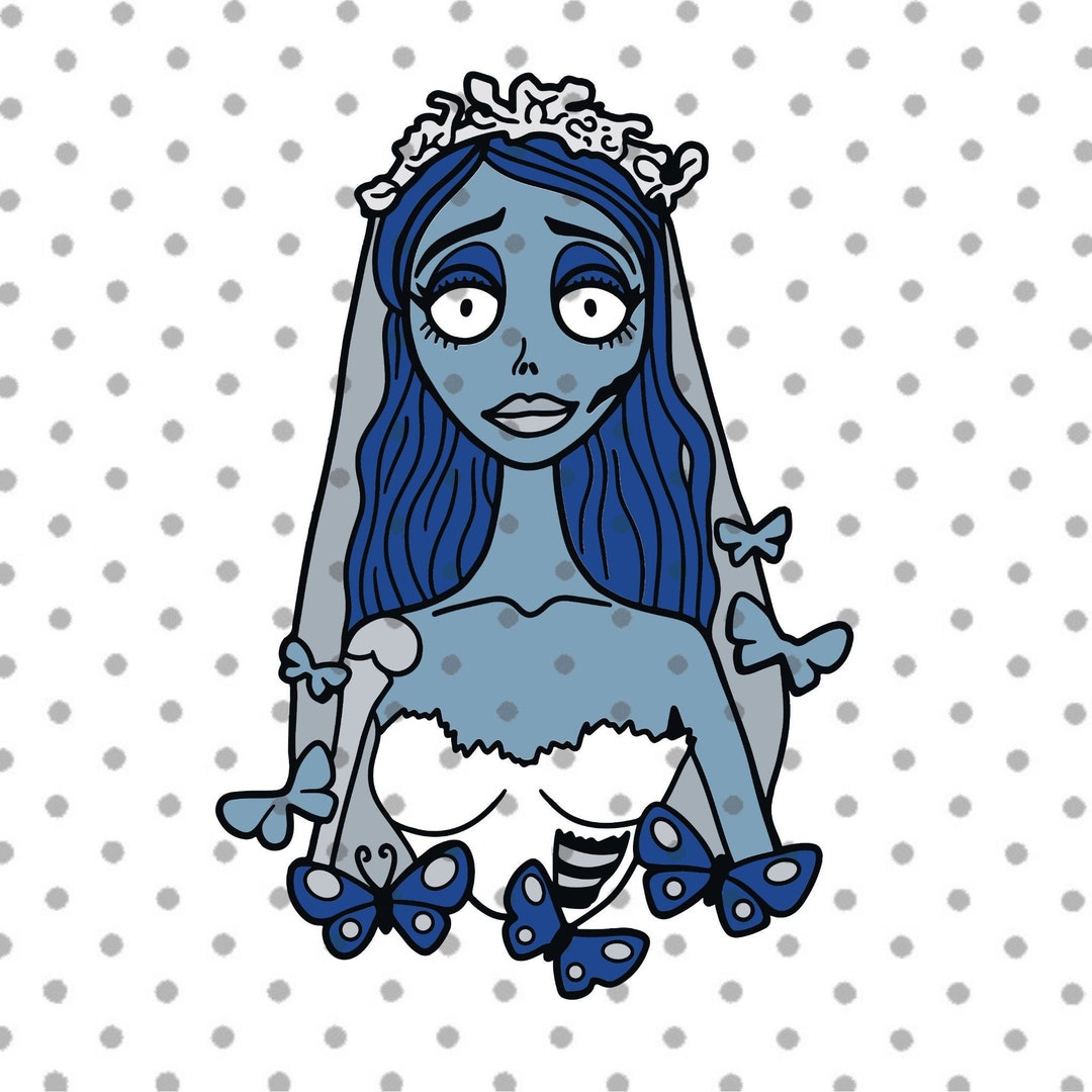 Corpse Bride SVG for CUTTING - Etsy