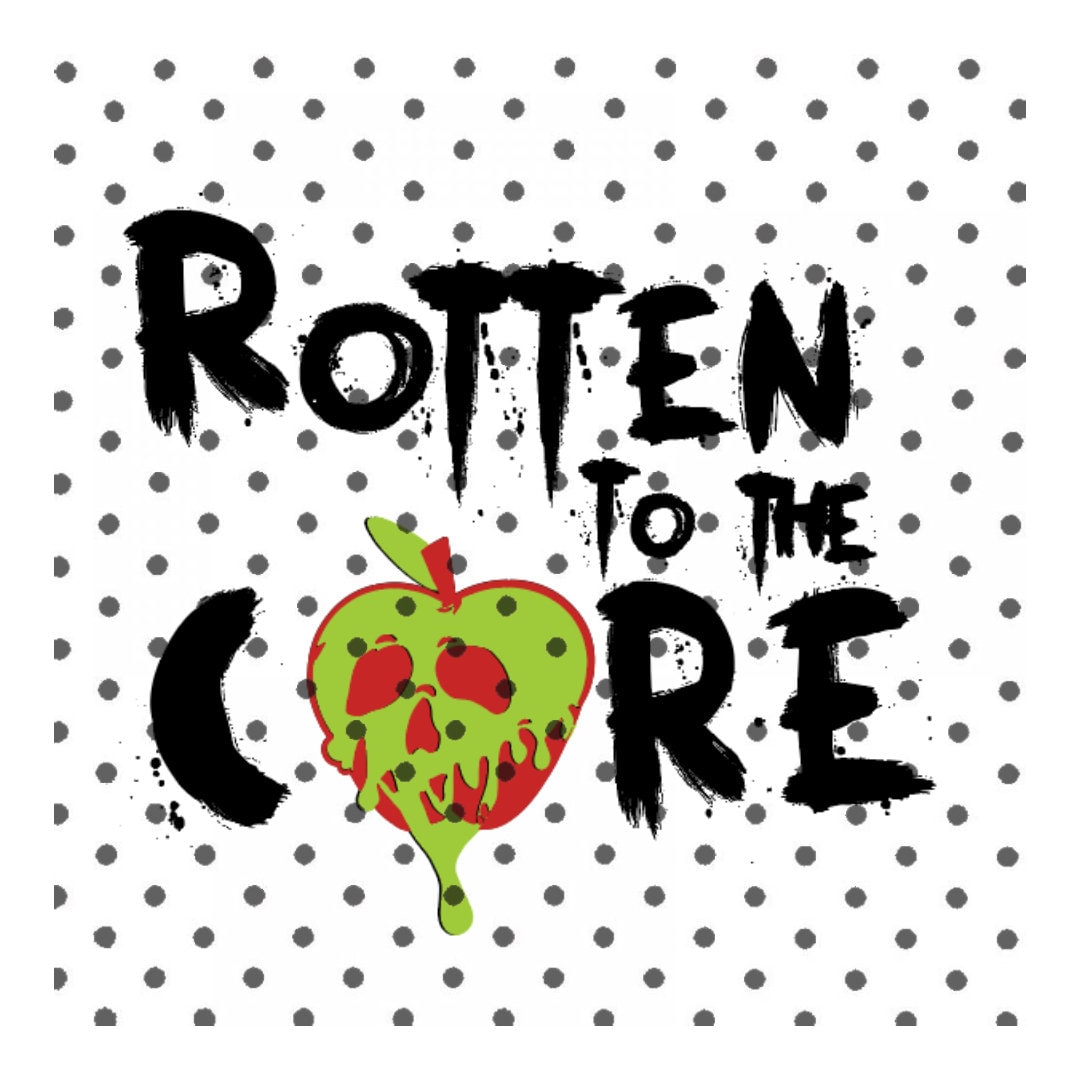 Rotten to the Core SVG, Halloween - Etsy