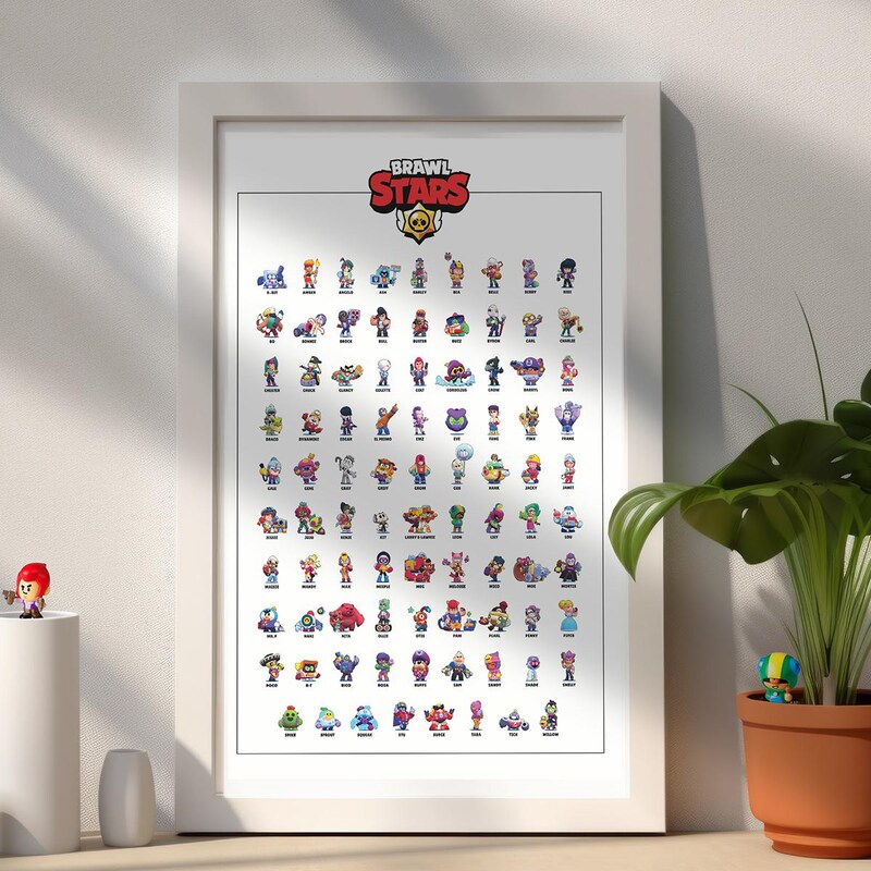 Brawl Stars Posters - Etsy