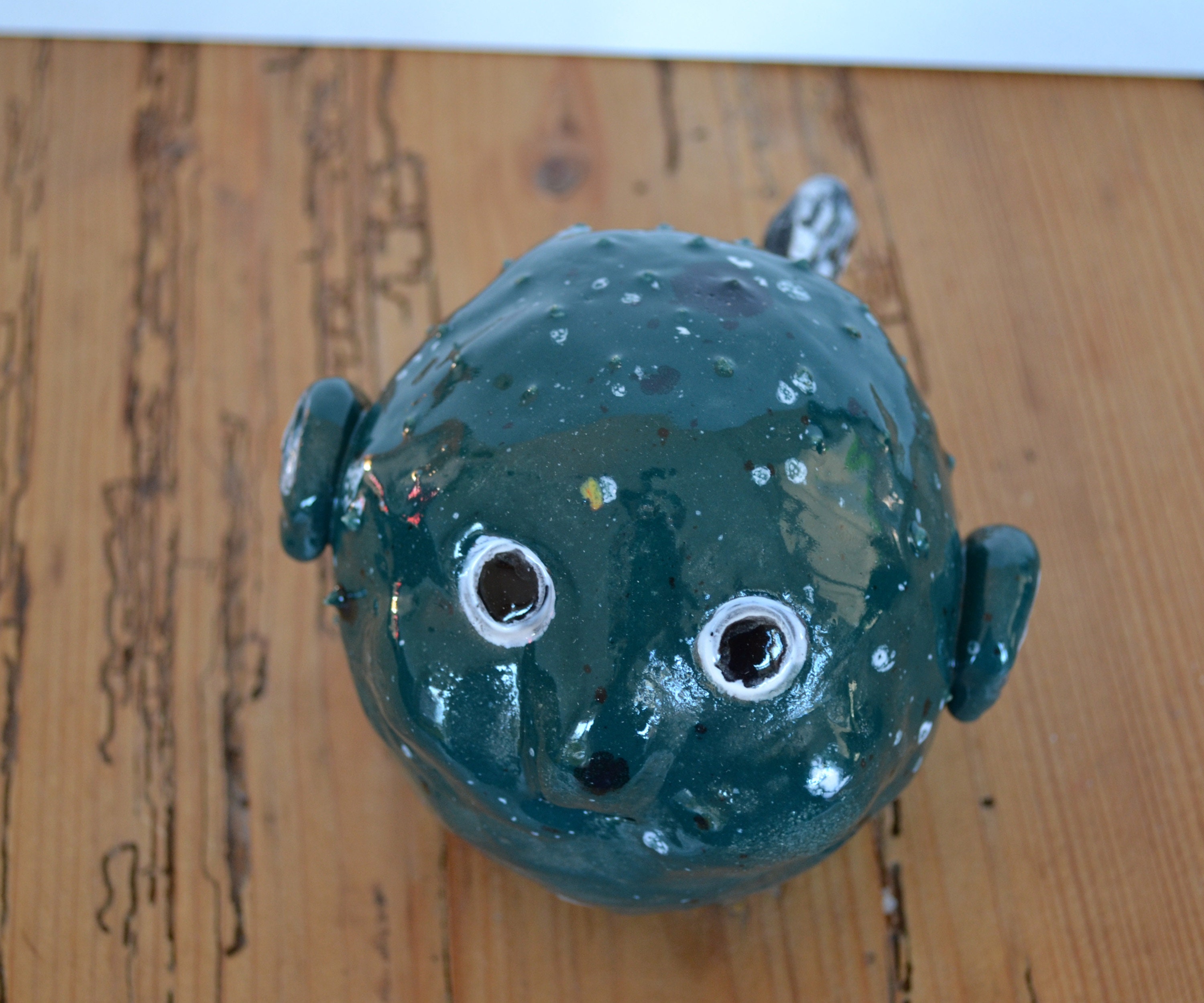 Ceramic puffer fish Oskar