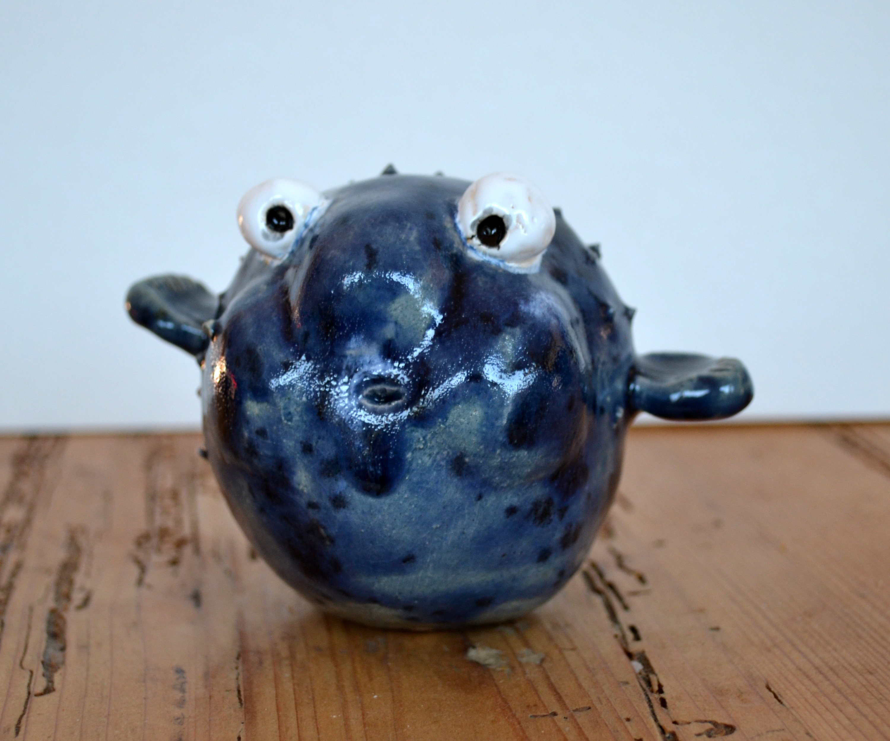 Ceramic puffer fish Fritz