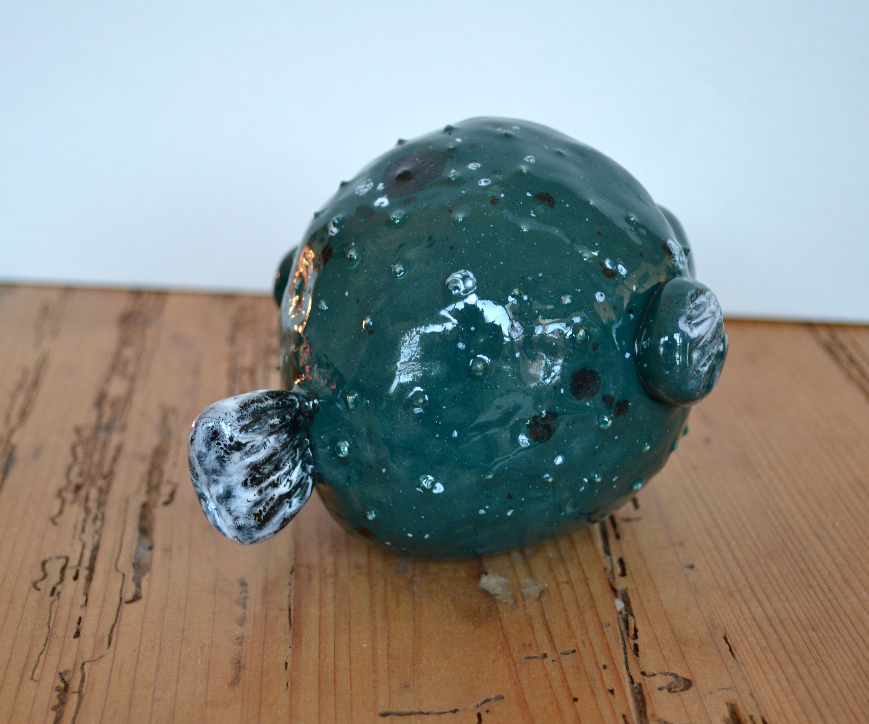 Ceramic puffer fish Oskar