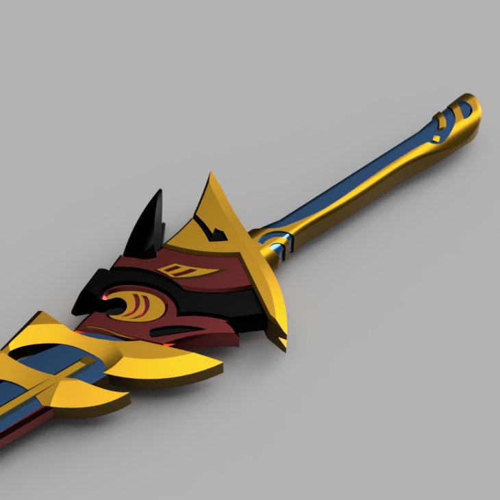 Arataki Itto Sword From Genshin Impact - Etsy