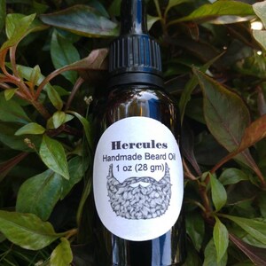 Hercules Beard Oil | Conditioning | Moisturizing | Natural ...