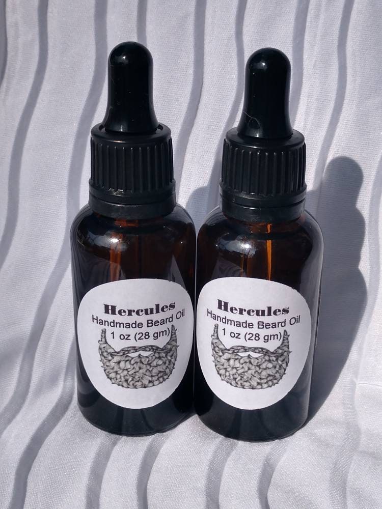 Hercules Beard Oil | Conditioning | Moisturizing | Natural ...