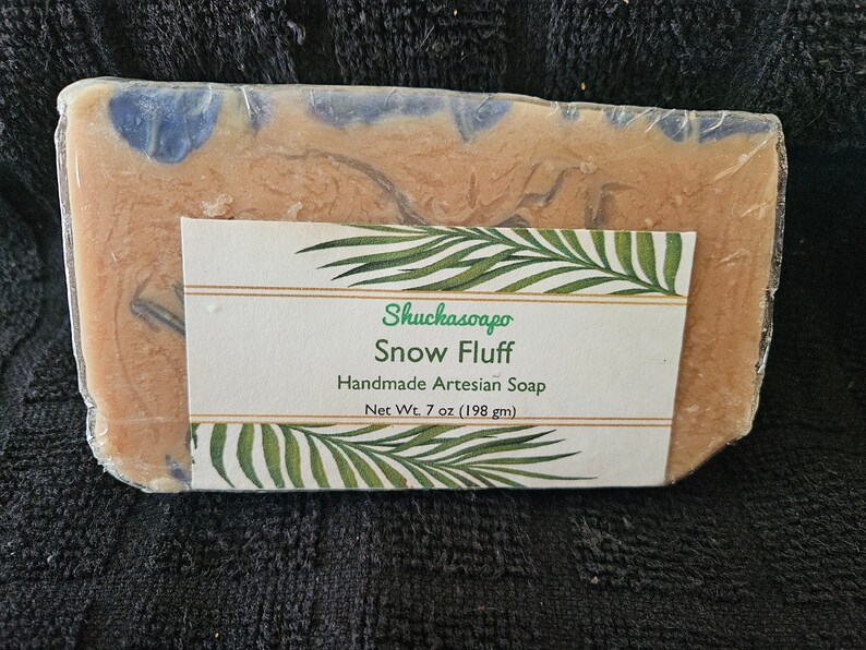 Snow Fluff Bar Soap - Etsy