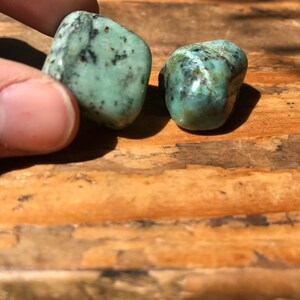 Tumbled Turqoise Gemstone Crystal Tumbled Stone Turquoise Stone Tumbled ...