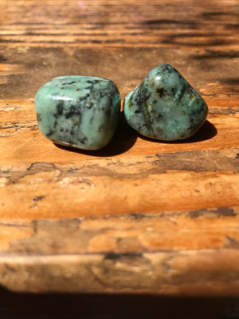 Tumbled Turqoise Gemstone Crystal Tumbled Stone Turquoise Stone Tumbled ...