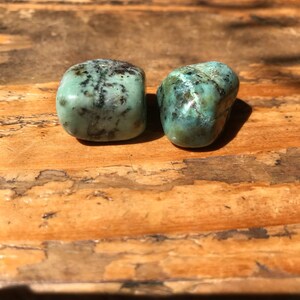 Tumbled Turqoise Gemstone Crystal Tumbled Stone Turquoise Stone Tumbled ...
