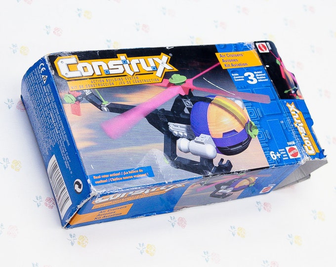 1990s Construx Action Building Set Air Cruiser, Building Toys for Boys ...