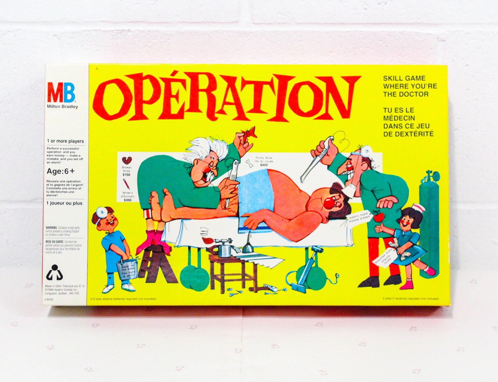 90s Vintage Operation Game for Kids 90s Kids Games Board | Etsy
