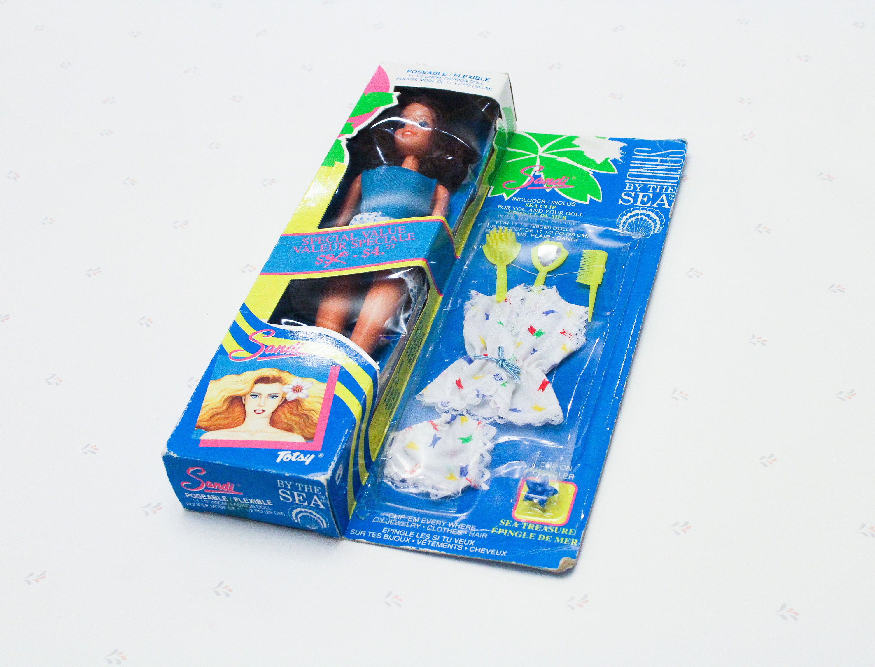 Sandi Totsy Doll Playset Vintage Totsy Poseable Doll for | Etsy